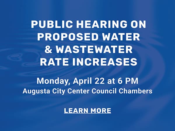 Water Quality You Can Count On :: Greater Augusta Utility District