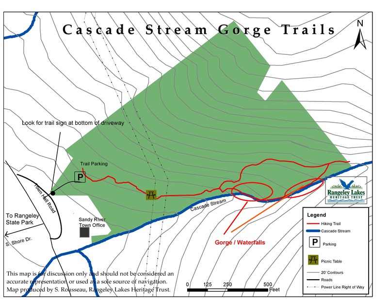 Cascade Stream Gorge Trail - Maine Trail Finder