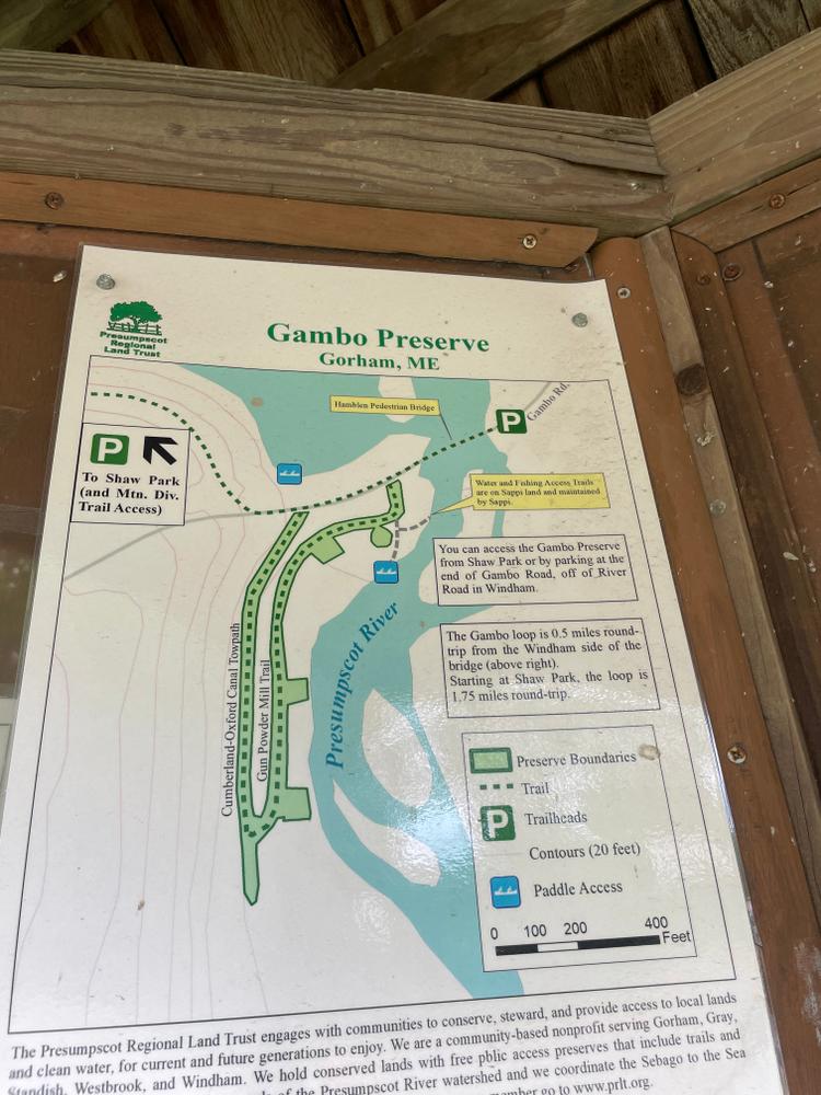 Gambo Preserve and Shaw Park - Maine Trail Finder